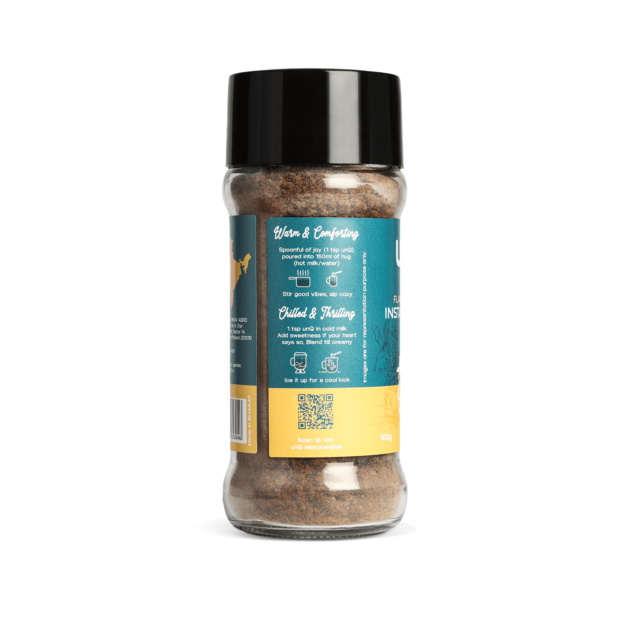 Vanilla Instant Coffee 100g - Unqlife